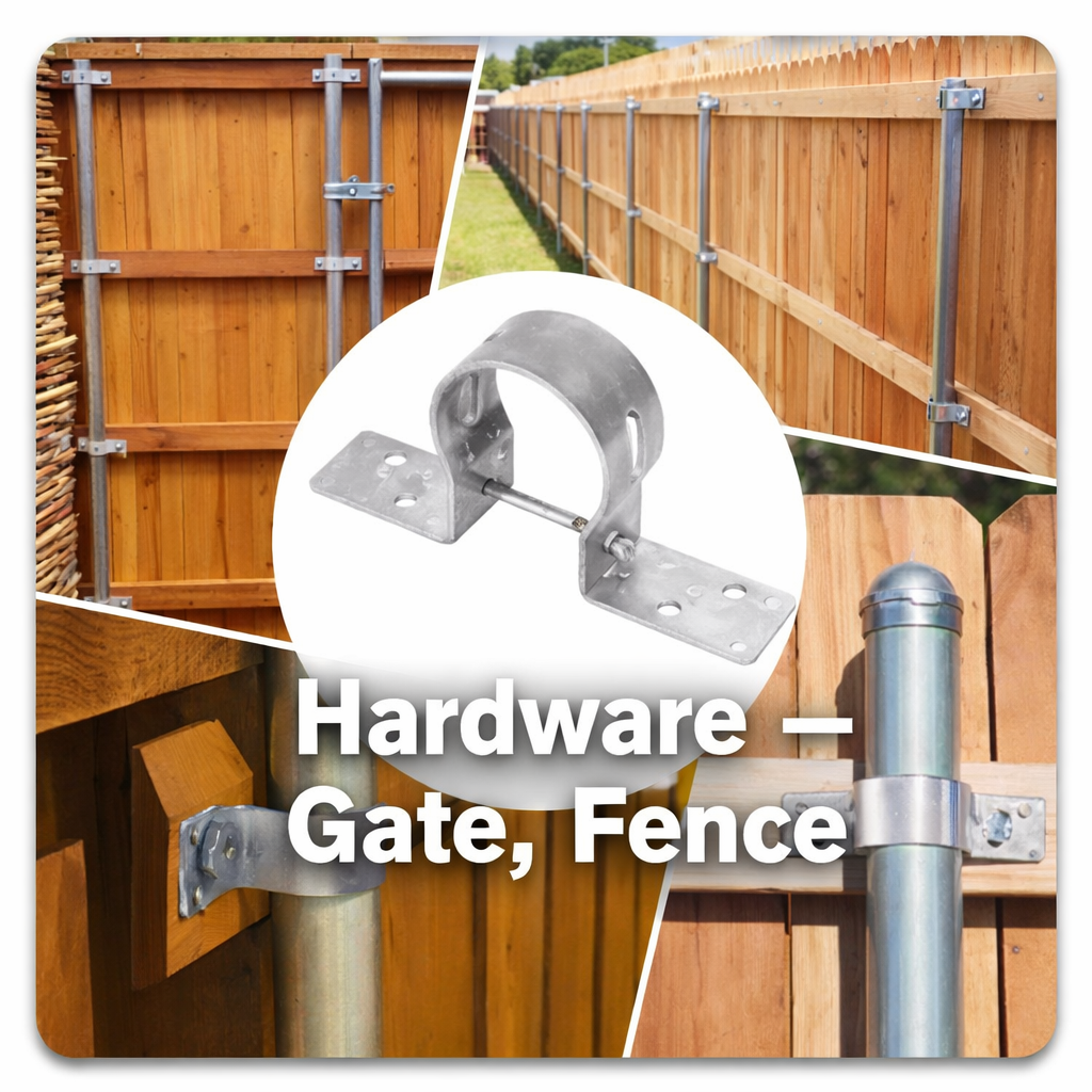 Hardware - Fasteners, Gate, Fence & Construction Supplies – Fence and ...