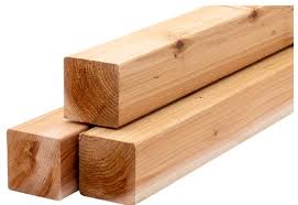 4x4" Cedar Post #2 S4S – Fence and Lumber